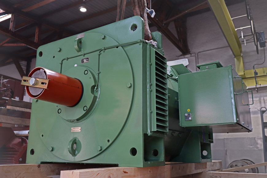DC-Motor als flexible Reserve im Walzwerk | Konstruktion und Industrie
