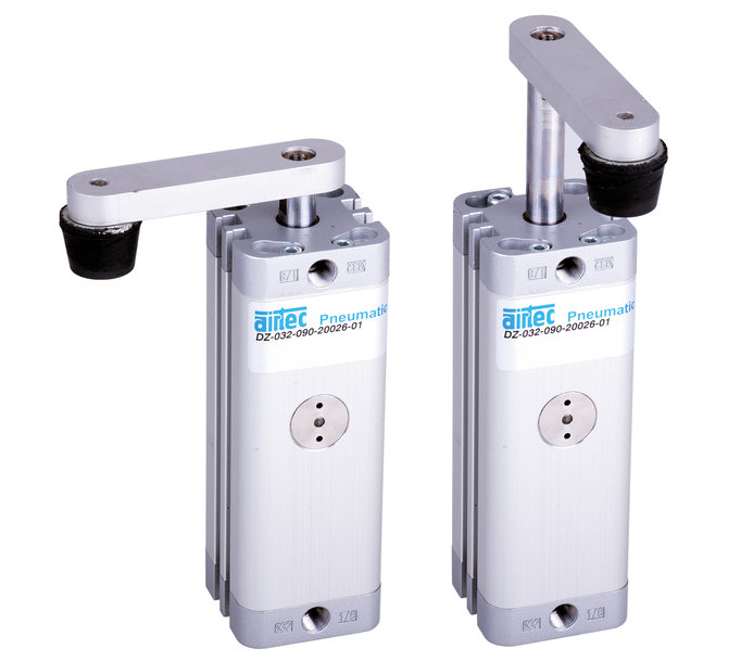 Pneumatikzylinder mit Linear- und Schwenkbewegung | Konstruktion und ...