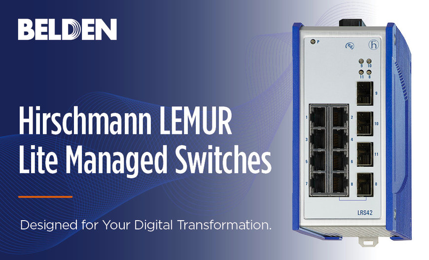 Belden bringt Lite Managed Switches und neues Hirschmann-Betriebssystem ...