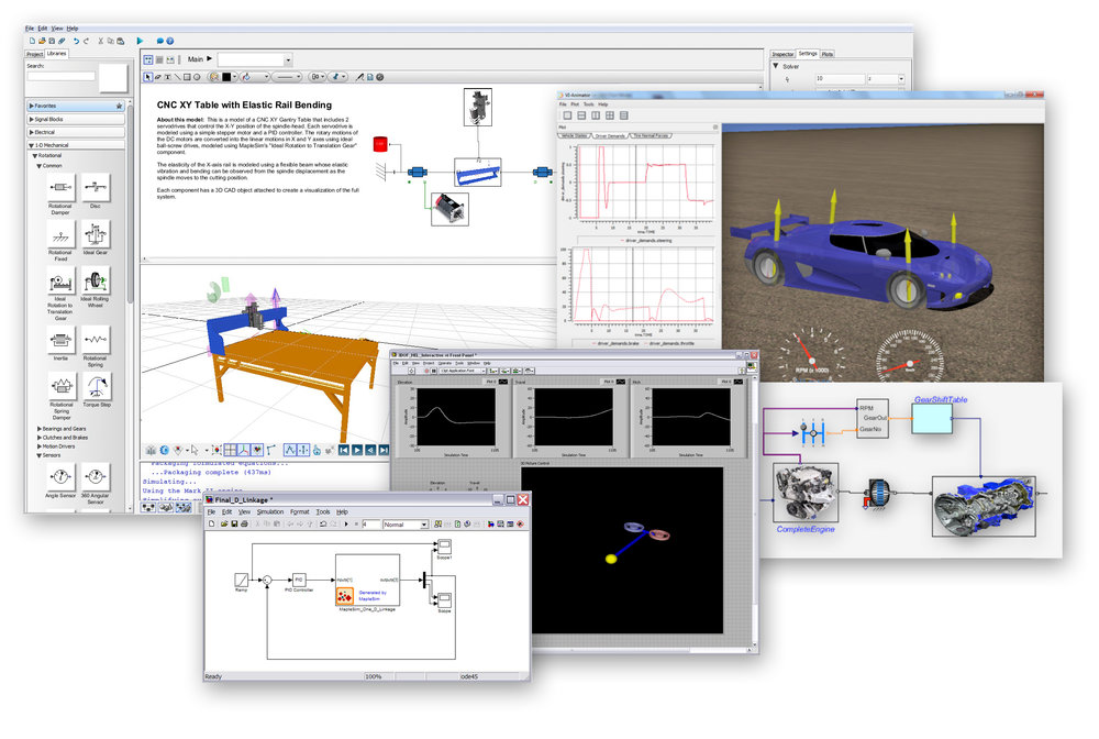 Verbesserte Integration von Modelica in neuster Version von MapleSim ...