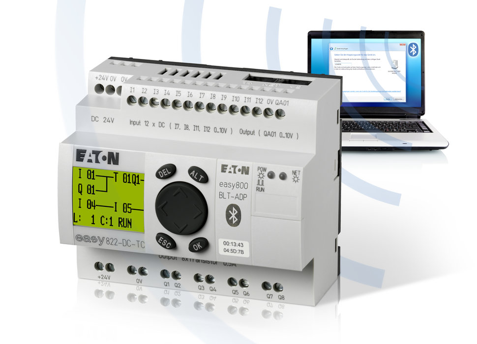 Eaton Steuerrelais easy800 mit Bluetooth-Adapter | Konstruktion und ...